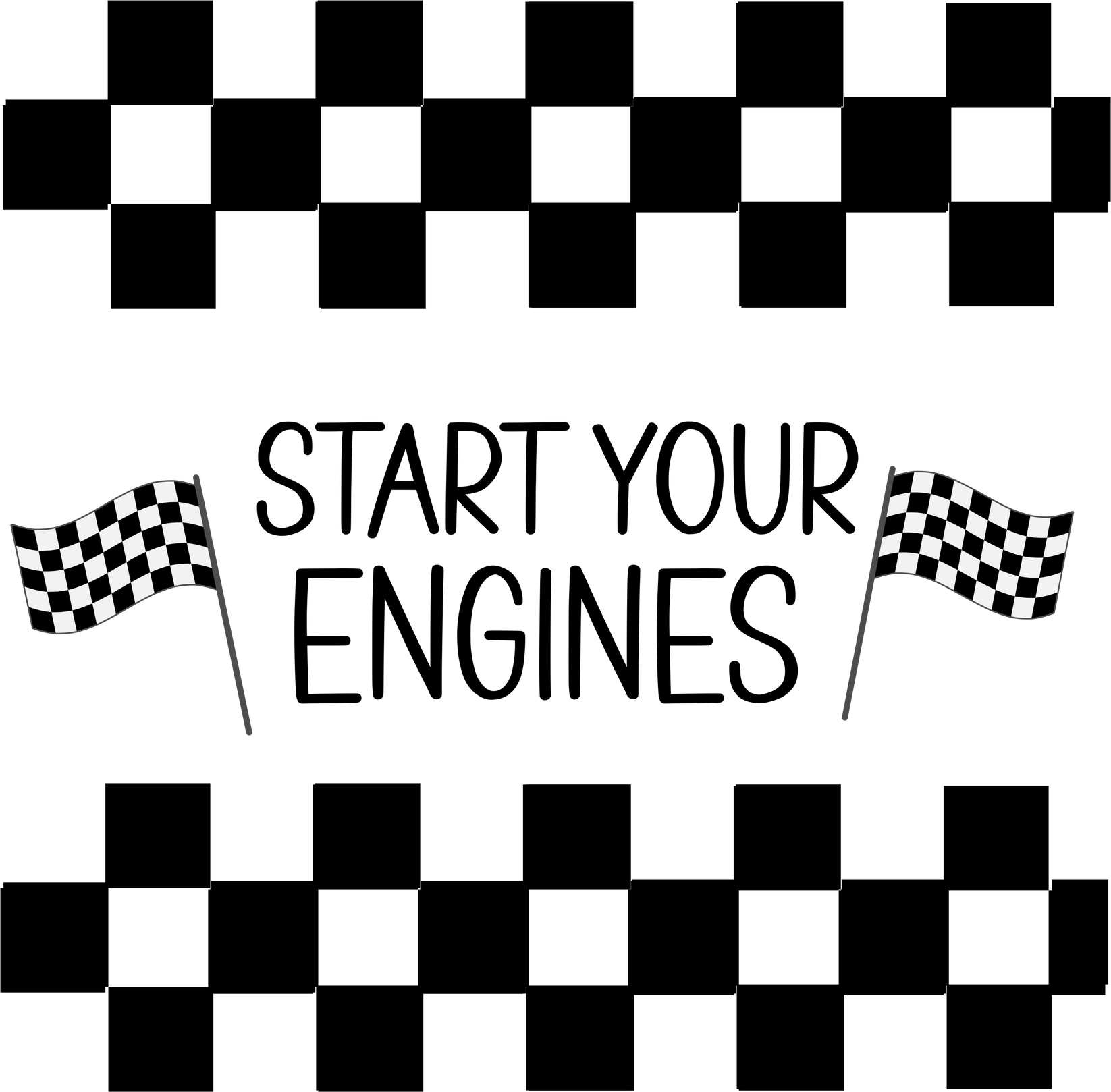 Start Your Engines Racing Sign Rcl Signs And More