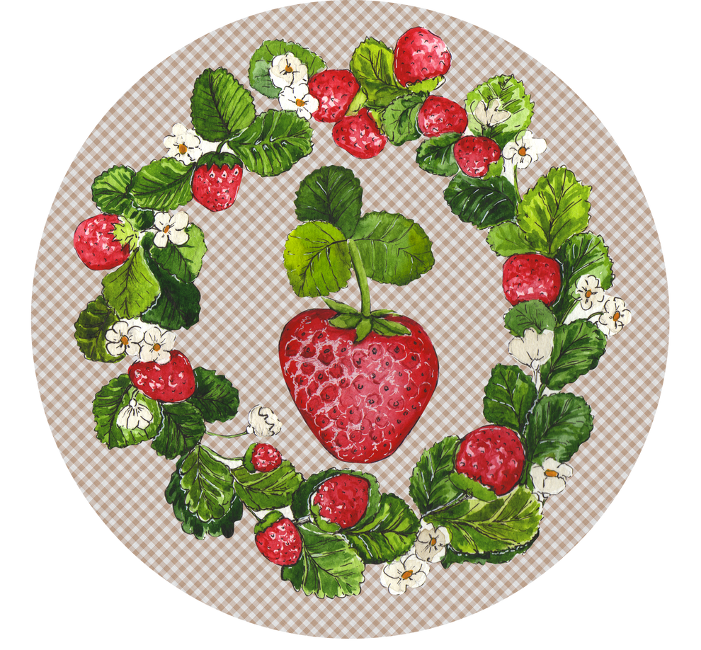 Strawberry Round – RCL Signs and More