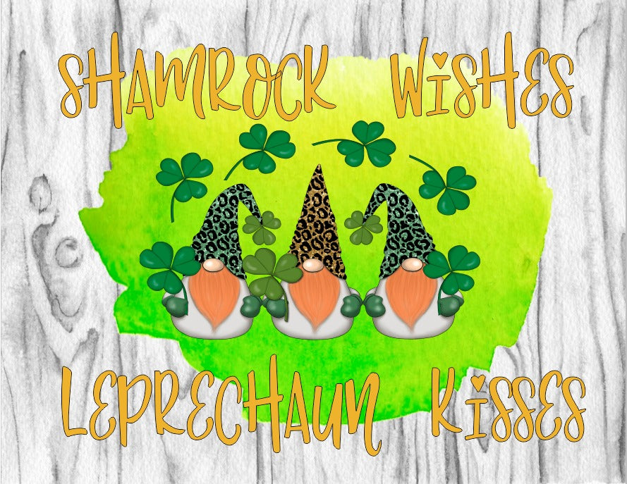 Shamrock Wishes sign – RCL Signs and More