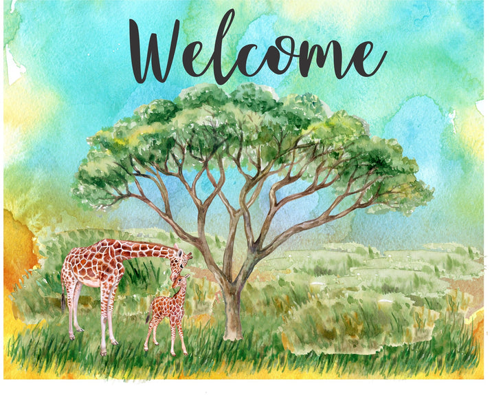 Welcome Giraffe – RCL Signs and More